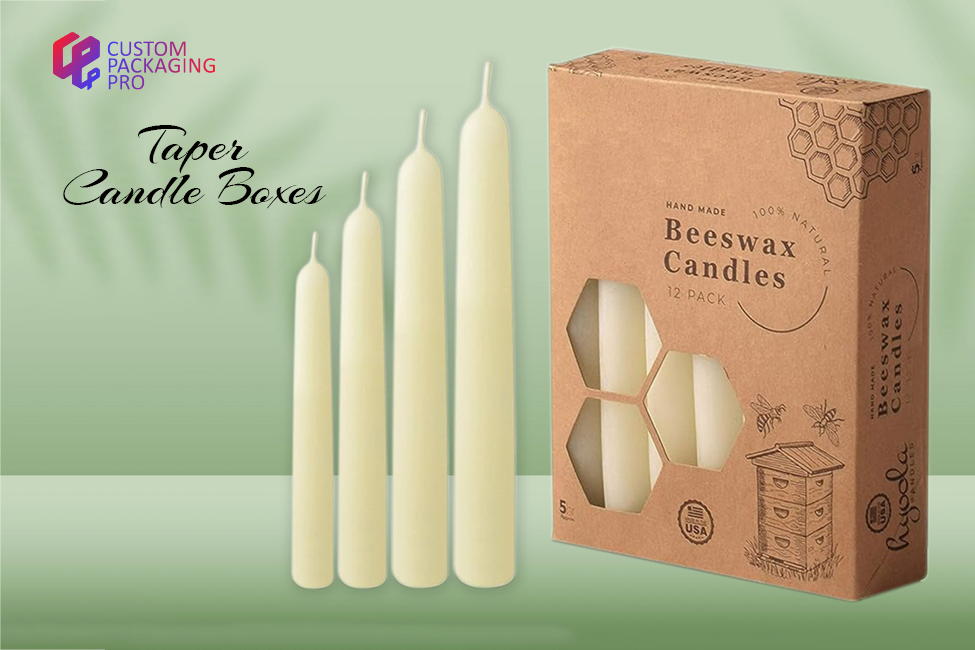 Taper Candles in a Pack | Custom Packaging Pro