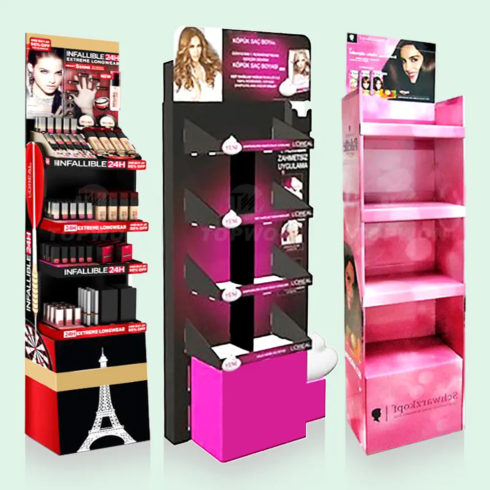 Custom Acrylic POS Cosmetics Display Stand Wholesale