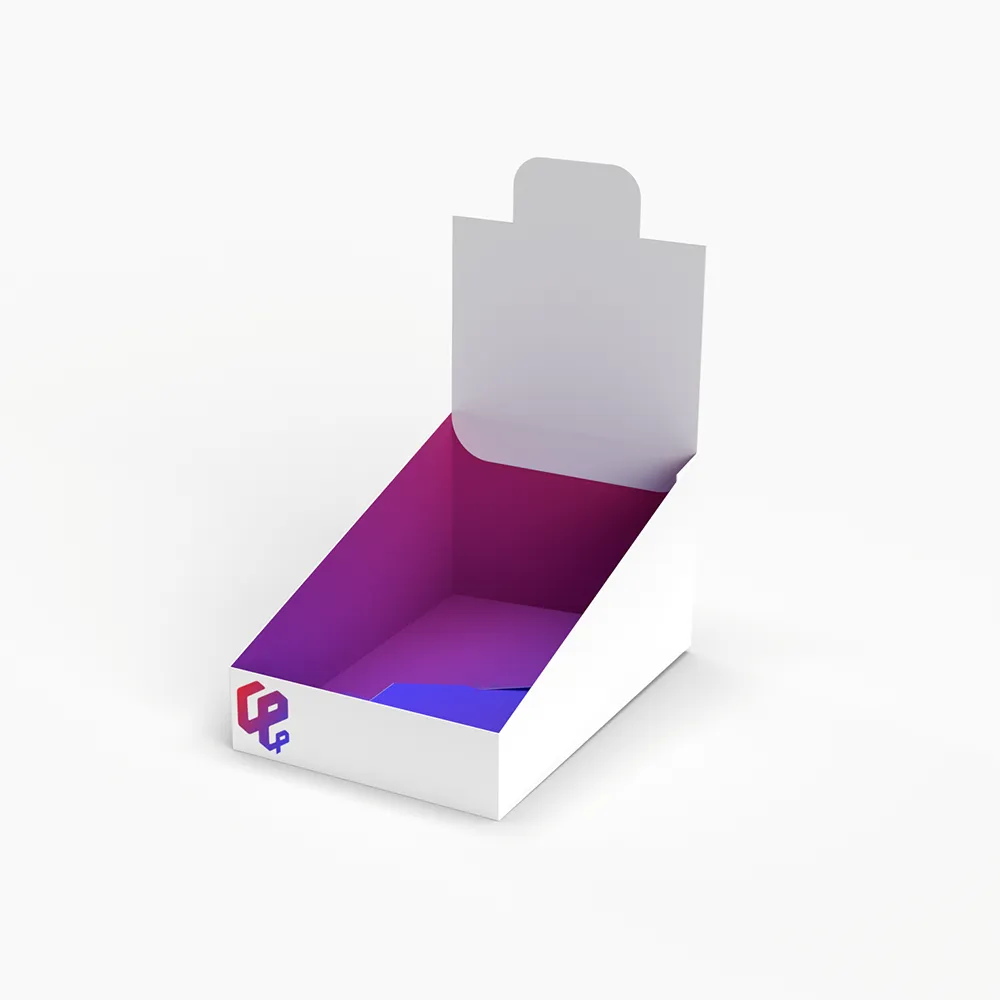 Custom Auto Bottom with Display with Lid