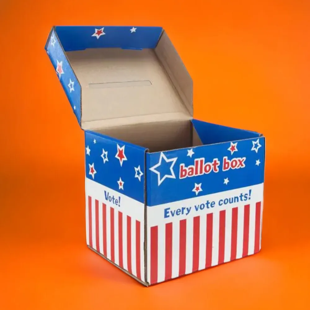 Custom Printed Ballot Packaging Boxes