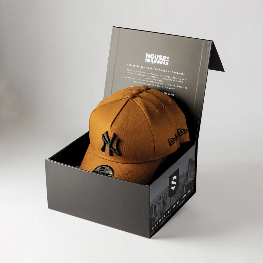 Custom Printed Baseball Cap Packaging Boxes