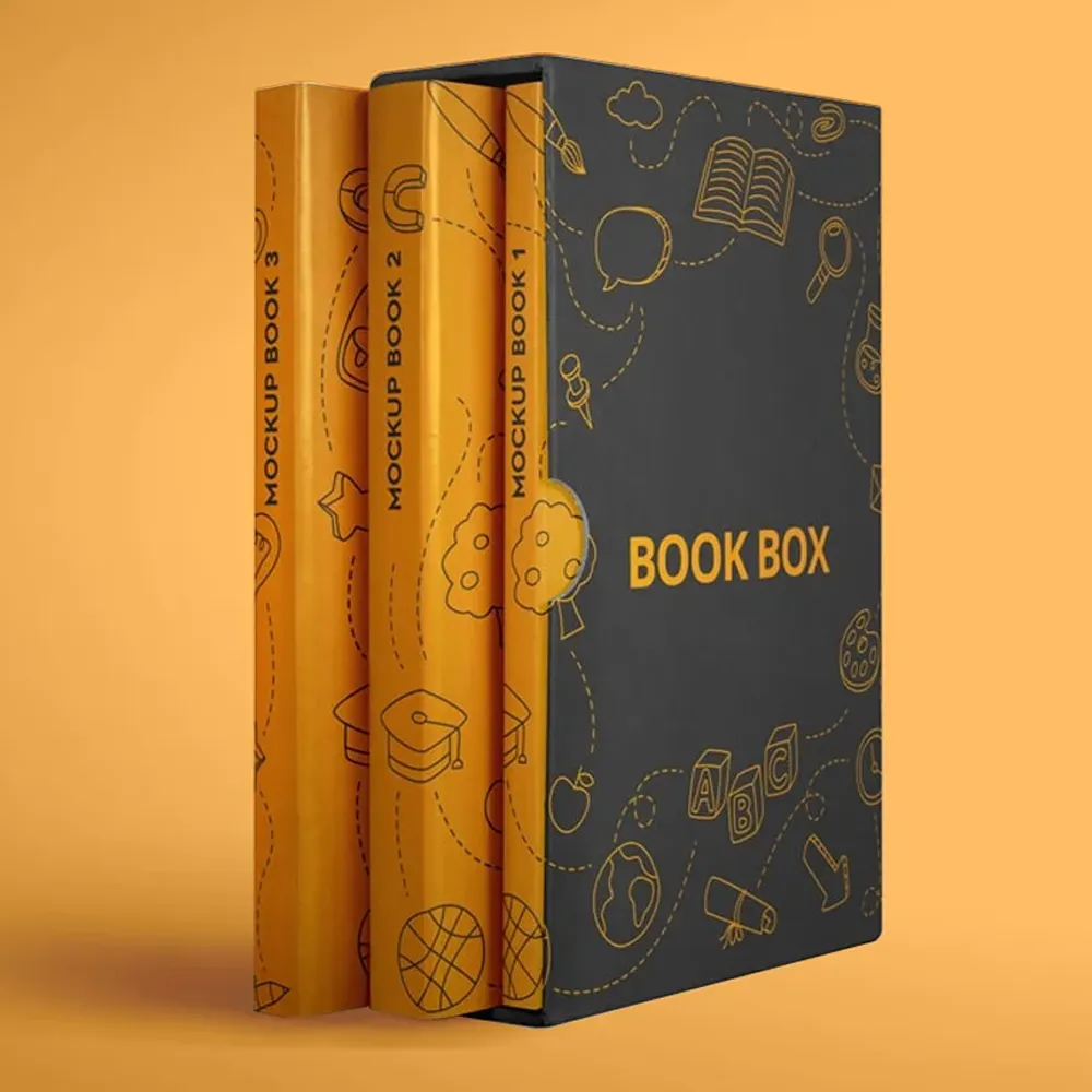 Custom Book Packaging Boxes at the wholesale price