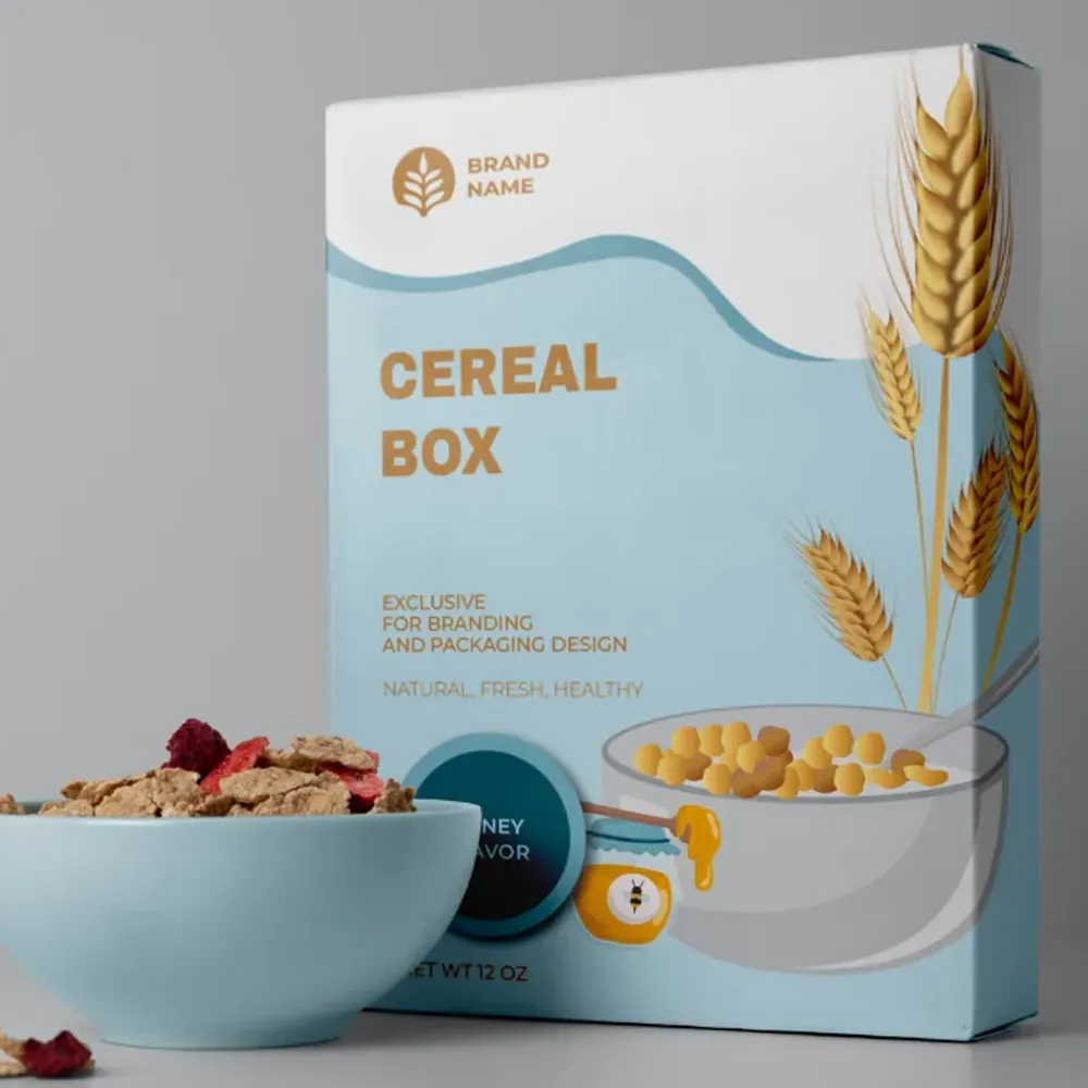 Custom Cereal Packaging Boxes Wholesale