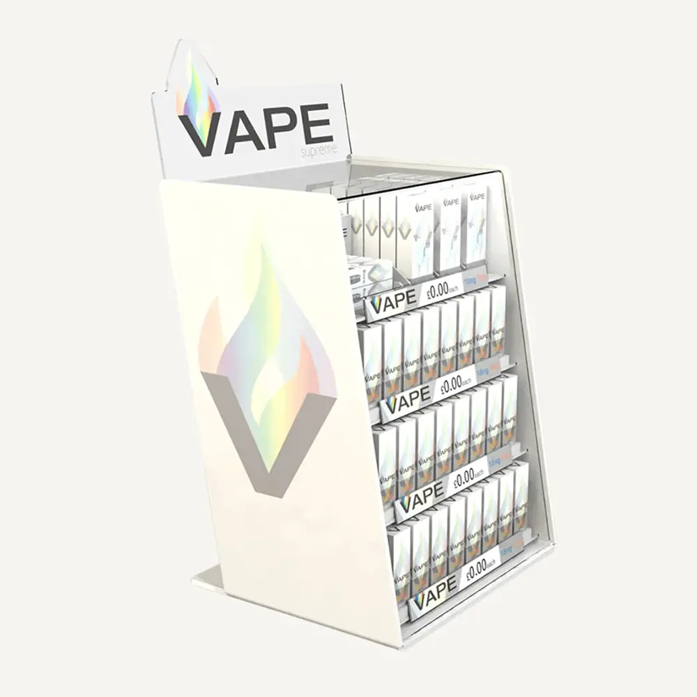 Custom Printed Gas Station Vape Display Wholesale Rates