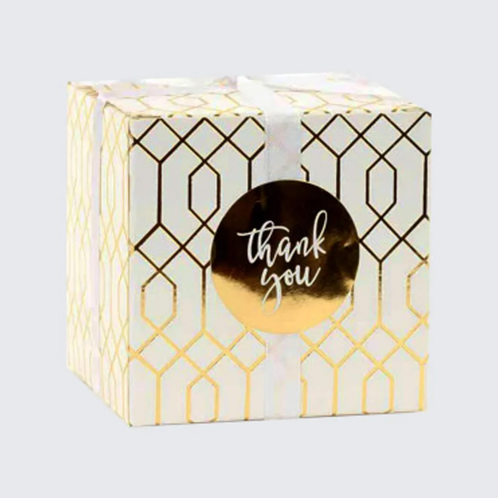 Custom Printed Gold Foil Packaging Boxes at Wholesale