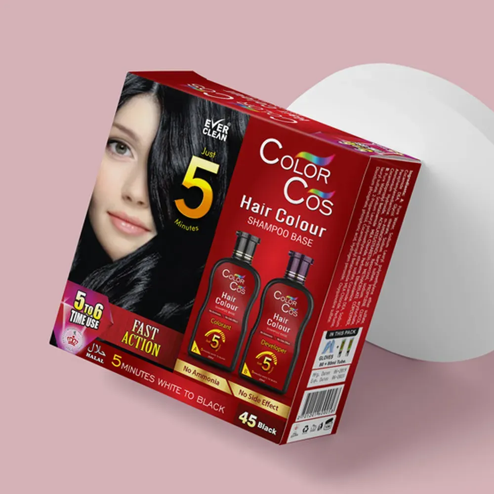 Custom Printed Hair Colour Packaging Boxes
