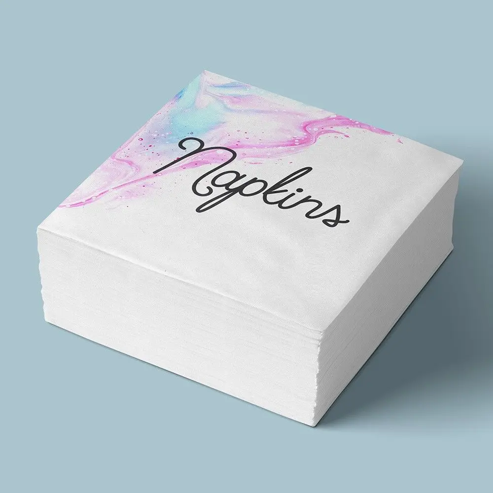 Custom Printed Napkin Packaging Boxes Wholesale
