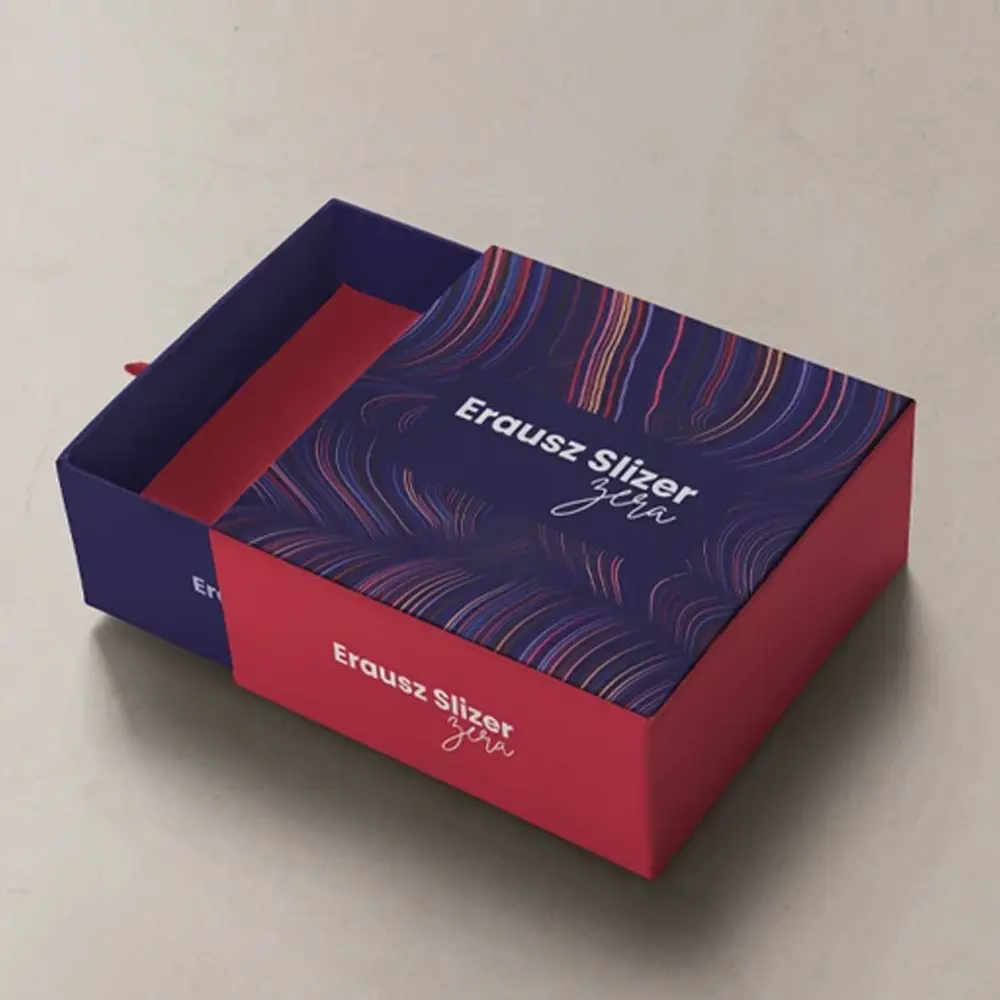 Order Custom Printed Rigid Slide Drawer Packaging Boxes