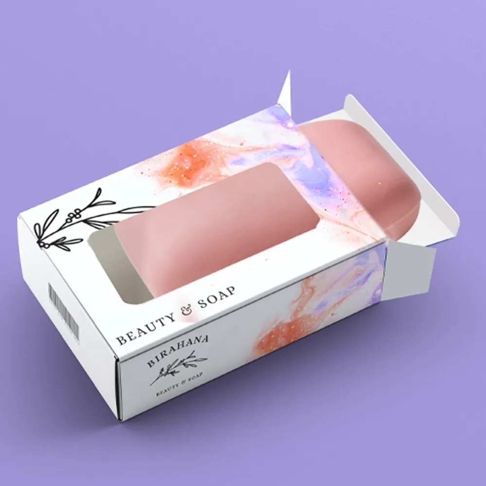 Custom Printed Soap Die Cut Packaging Boxes
