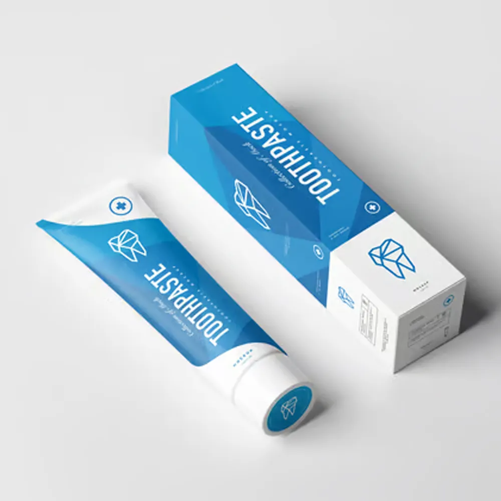 Custom Printed Toothpaste Packaging Boxes at Wholesale